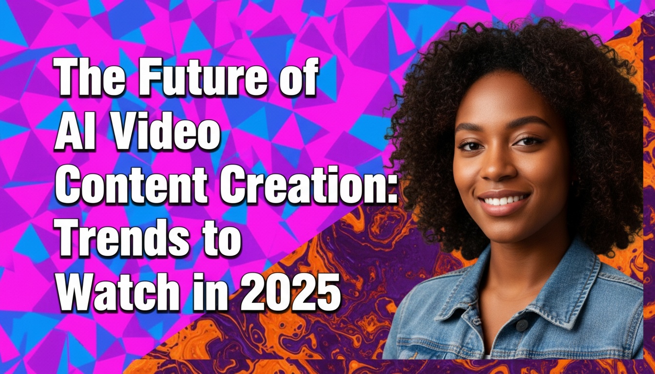 The Future of AI Video Content Creation: Trends to Watch in 2025