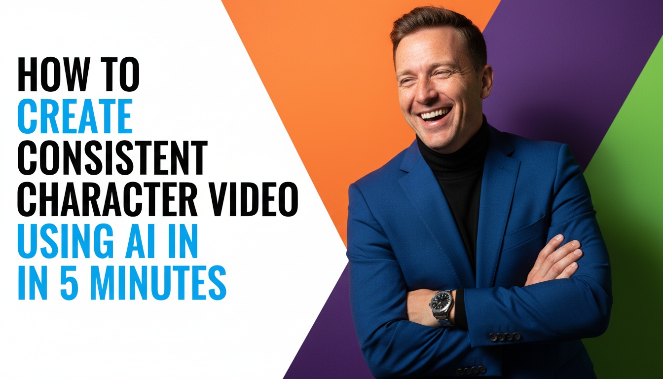 How to Create Consistent Character Video using AI in 5 Minutes